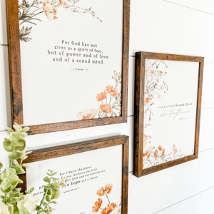 Bible Verse Signs, Scripture Sign, Bible Verse Wall Art, Scripture Wood ...