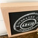 Custom Zip Code Sign, Vintage Stamp Postal Code Sign, Farmhouse Wood ...