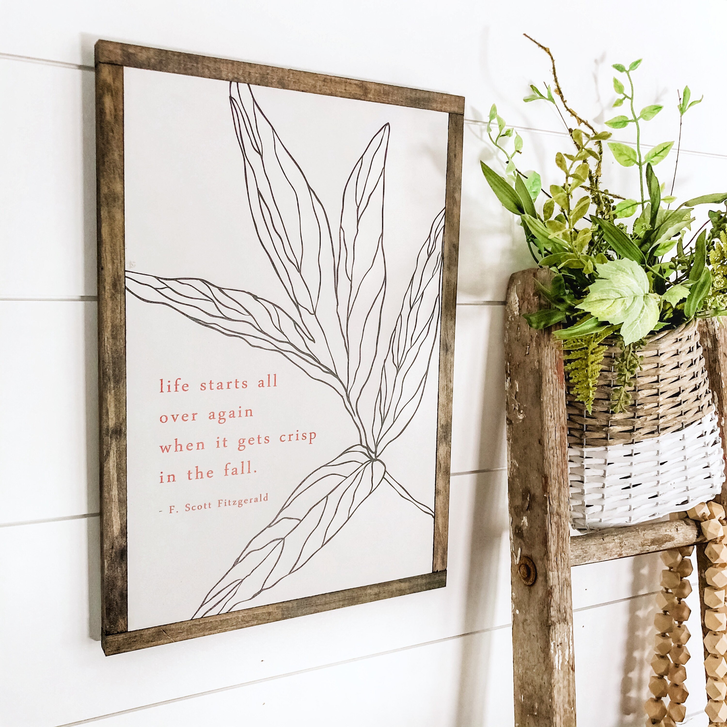 Fall Wood Sign Fall Quotes Fall Home Decor Signs for Fall - Etsy