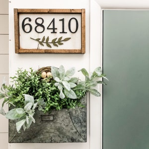 Zip Code Sign, Personalized Sign, Farmhouse Sign, Farmhouse Decor ...