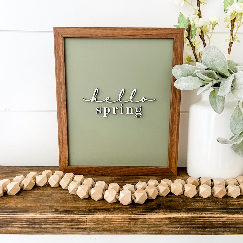 Spring Signs - Etsy
