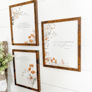 Bible Verse Signs, Scripture Sign, Bible Verse Wall Art, Scripture Wood ...