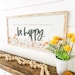Spring Wood Sign, Beautiful Reasons to Be Happy, Farmhouse Signs, Laser ...