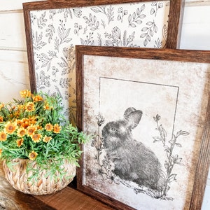 Spring Sign DUO, Spring Wood Signs, Farmhouse Spring Sign, Spring Home ...