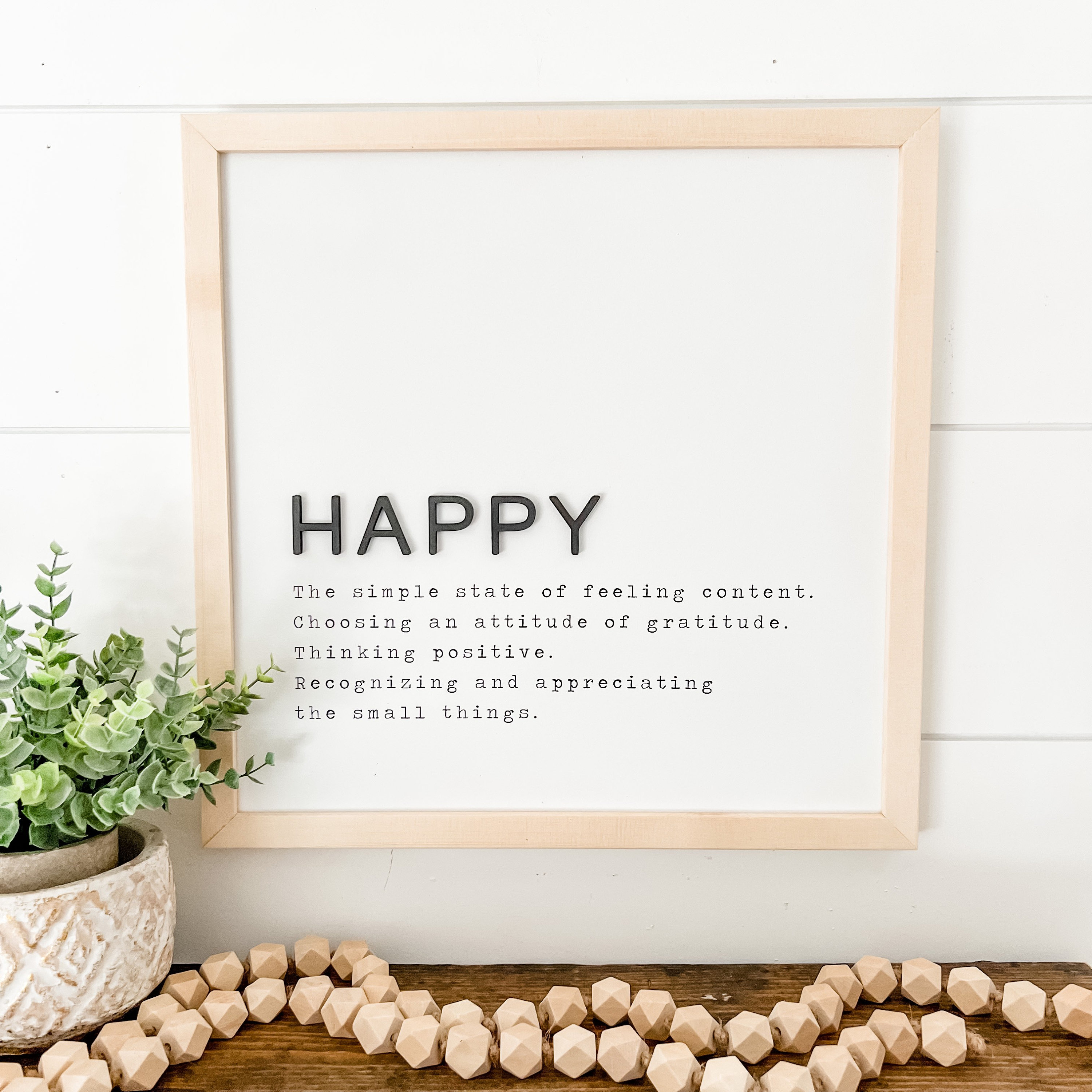 Happy Definition Sign Happy Wood Sign Handmade Wood Sign - Etsy