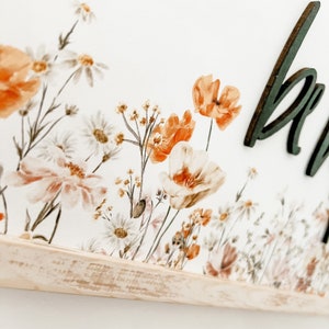 Spring Wood Sign, Beautiful Reasons to Be Happy, Farmhouse Signs, Laser ...