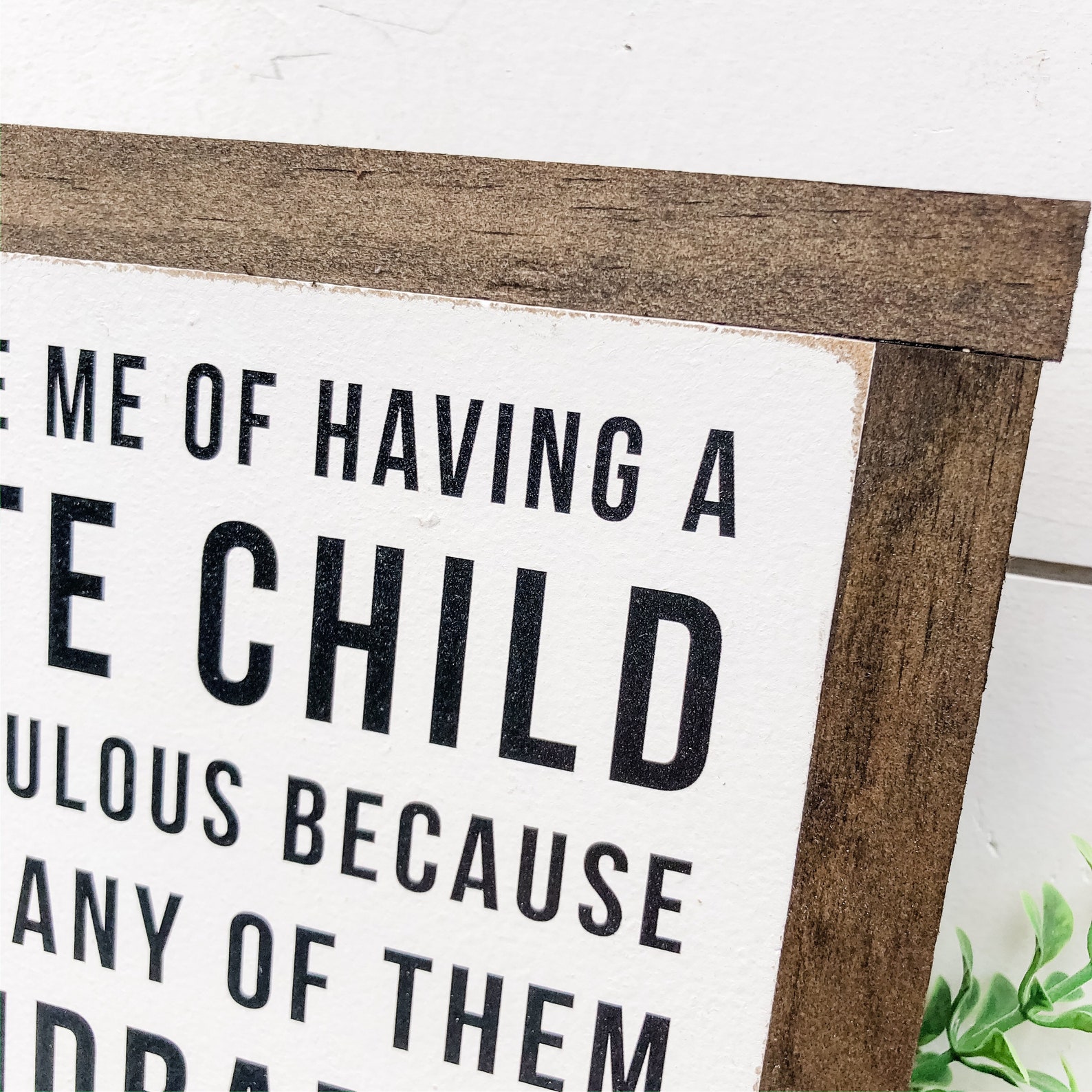 Home Decor Sign / Favorite Child Saying / Wooden Sign / - Etsy