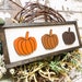 Fall Wood Sign, Fall Pumpkin Sign, Fall Home Decor, Pumpkin Sign, Front ...