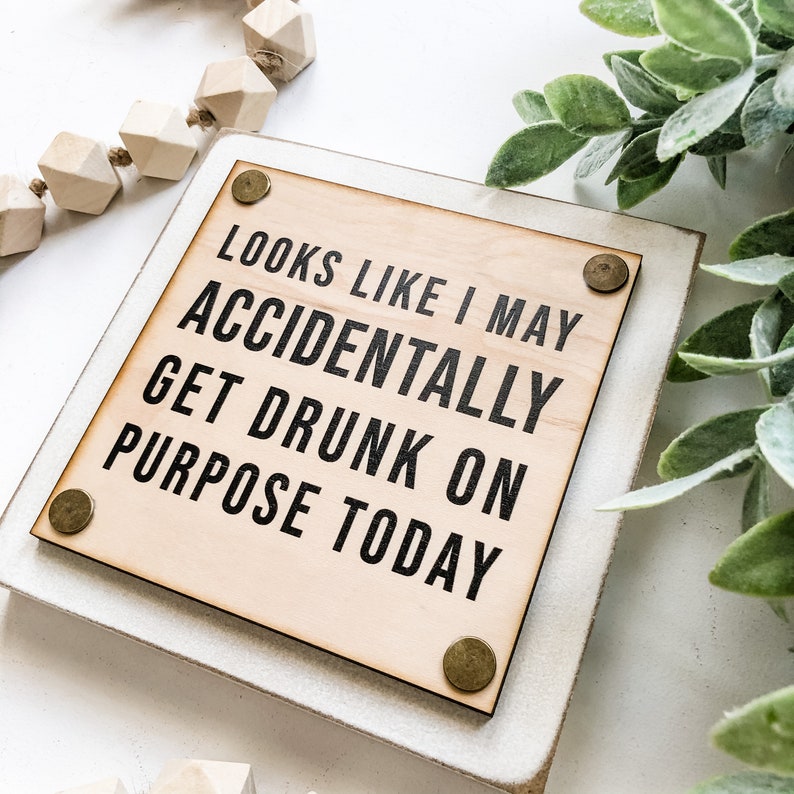 Funny Bar Sign Signs for Bar Funny Tiered Tray Signs Gifts - Etsy