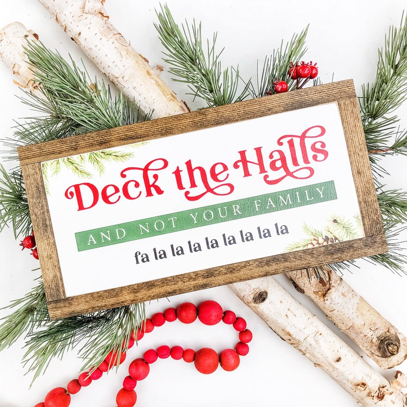 Funny Christmas Sign - Etsy