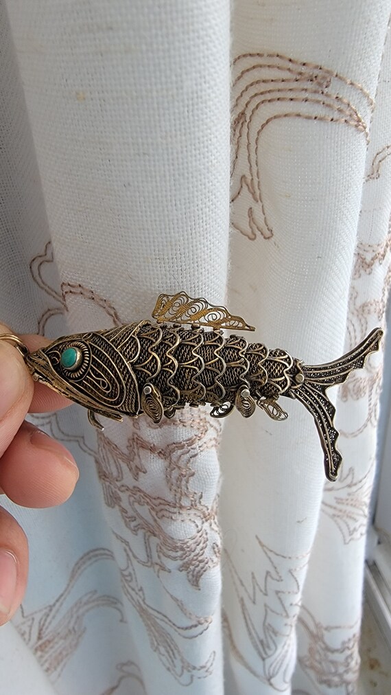 Vintage flexible silver plate - Gem