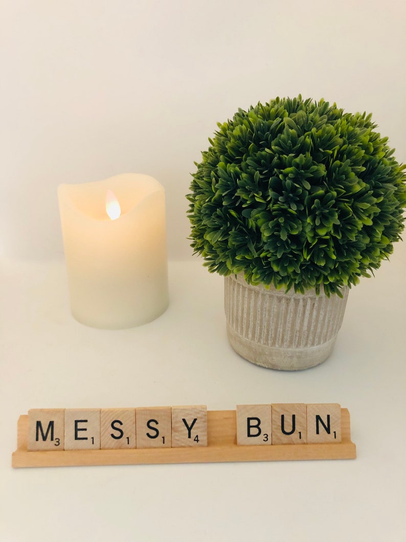 Scrabble Letter Tray Messages, Scrabble Letter Decor, Scrabble Gift ...