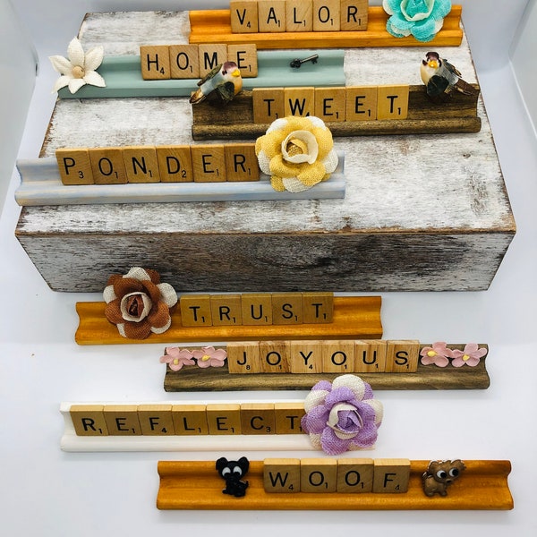 Scrabble Tile Racks - Etsy