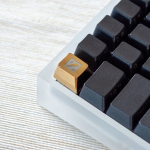Dota 2 Engraved Solid Steel Artisan Gold Silver Metal Keycap Cherry MX ...