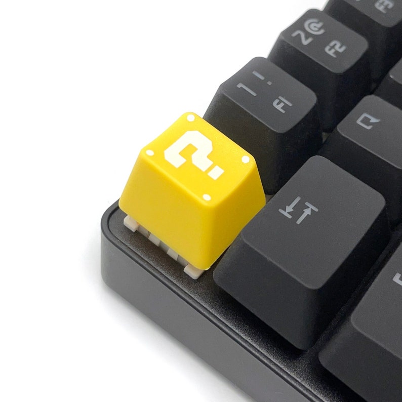 Mario Question Block Artisan Keycap Set Cherry MX Mechanical | Etsy