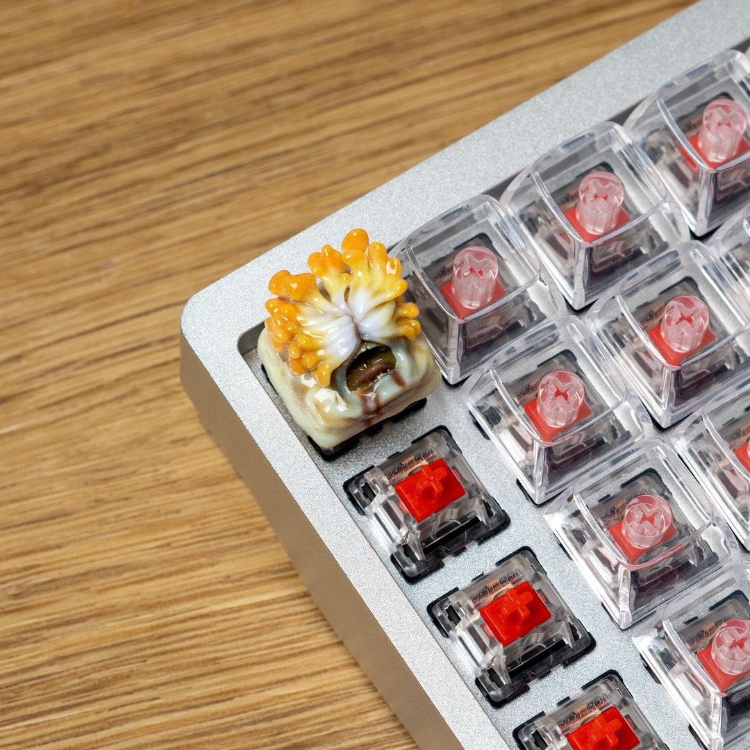 Clicker Fungi Cordyceps Artisan Keycap Cherry MX Mechanical Gaming ...