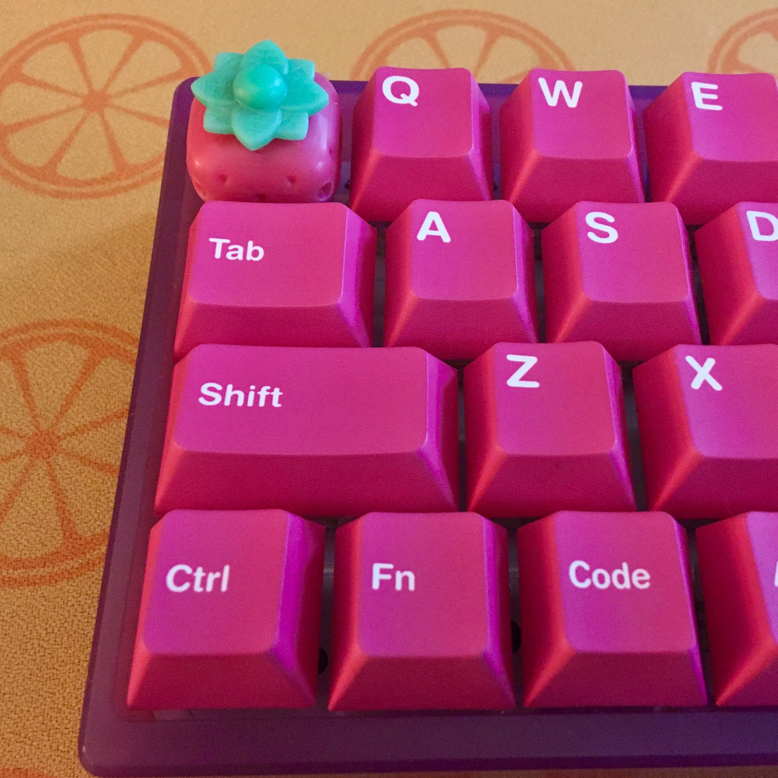 Strawberry Fruit Artisan Keycap Cherry MX Mechanical Gaming Keyboards ...