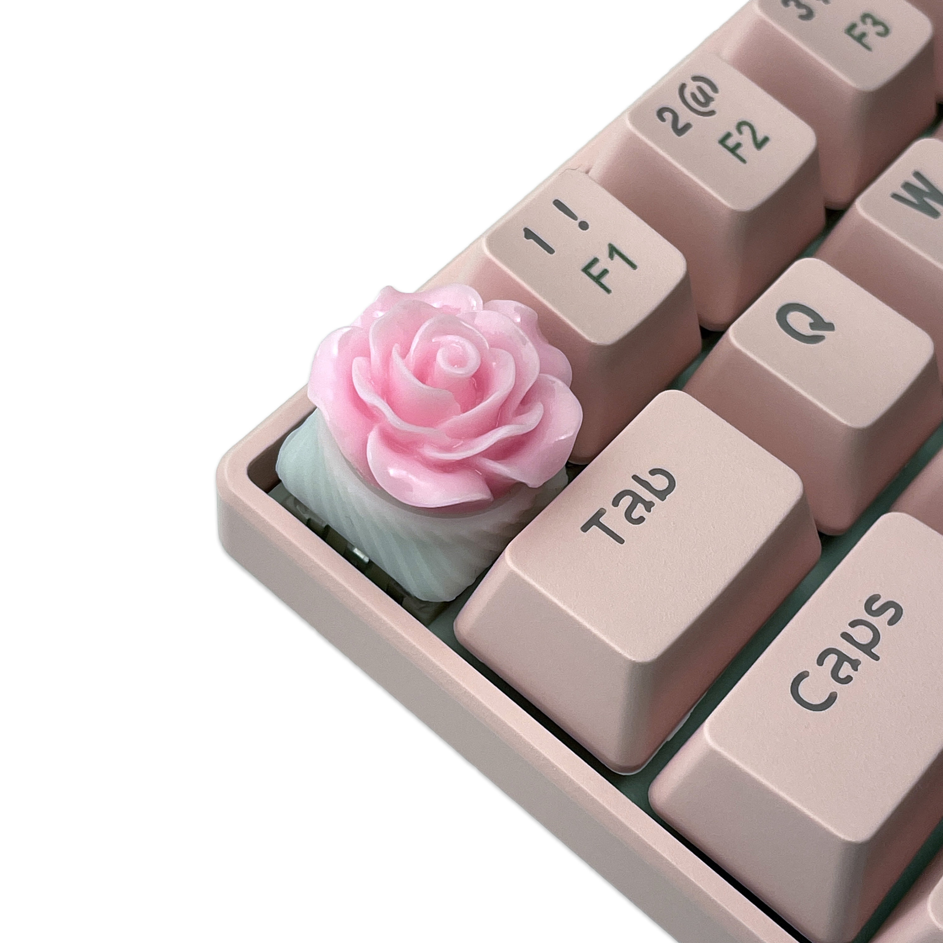 Rose Potted Flower Artisan Keycap Cherry MX Mechanical Gaming | Etsy