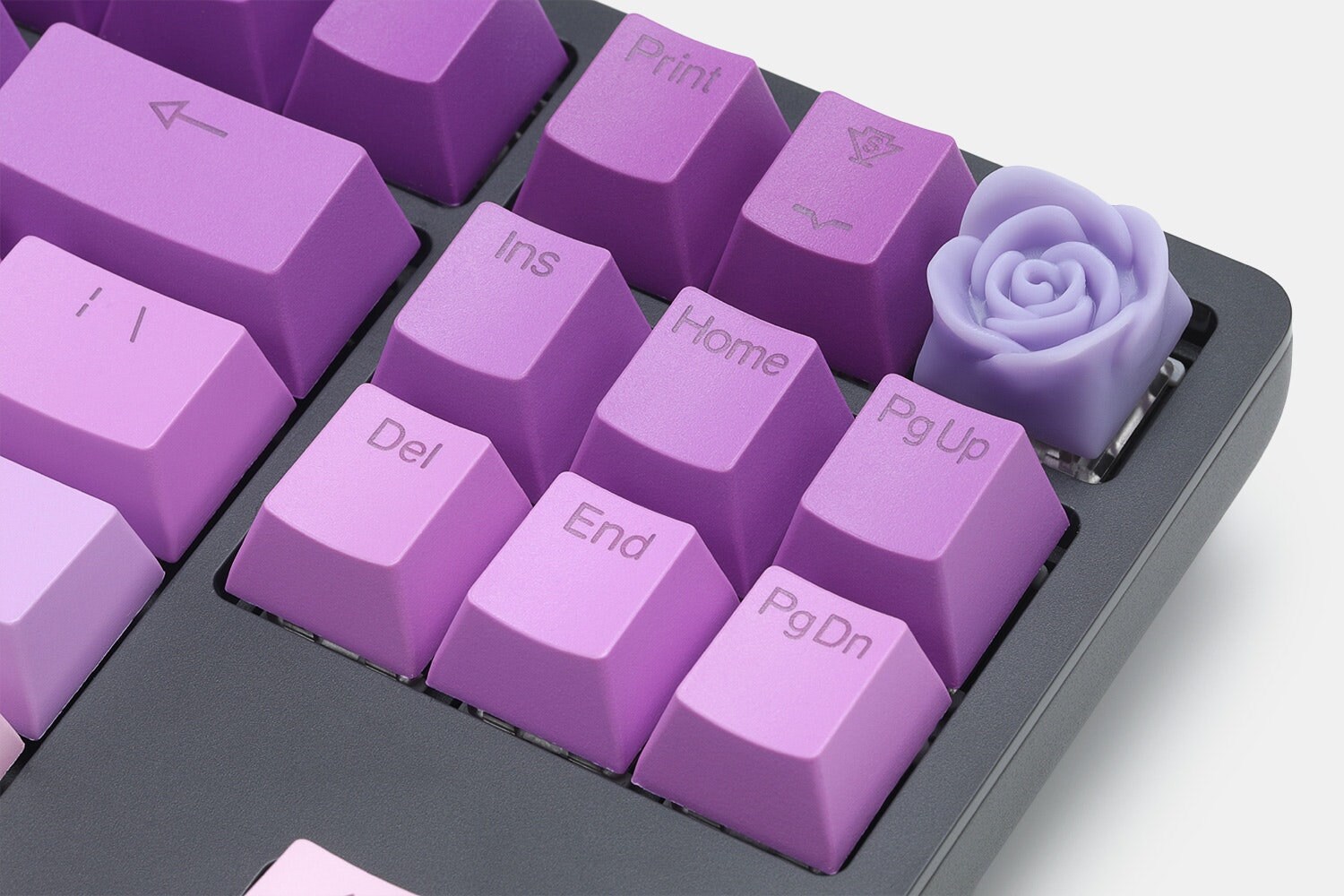 Rose Pastel Flower Artisan Keycap Cherry MX Mechanical Gaming - Etsy Canada