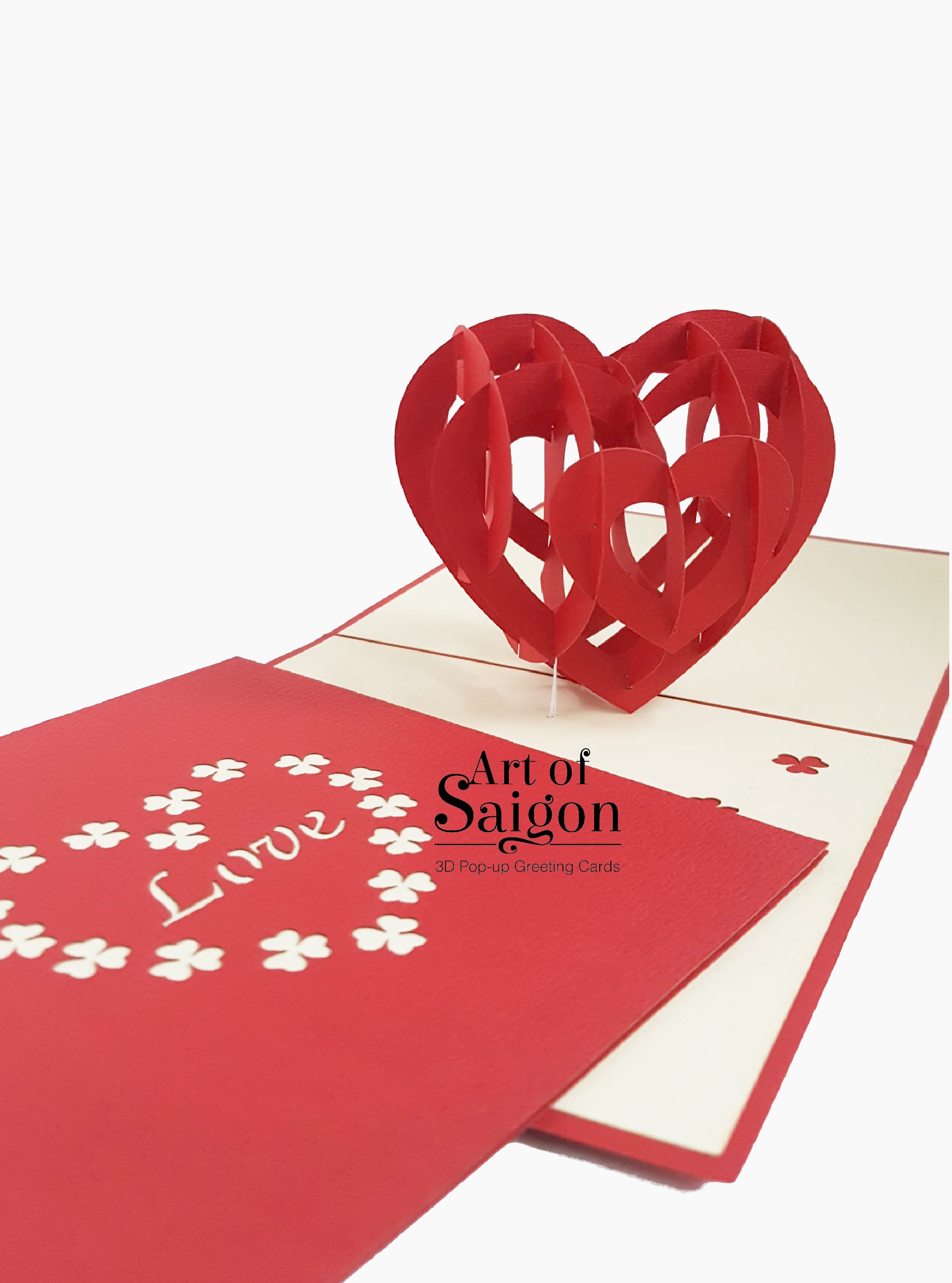 Love Pop up Card - Valentine Card - Wedding Anniversary Card ...