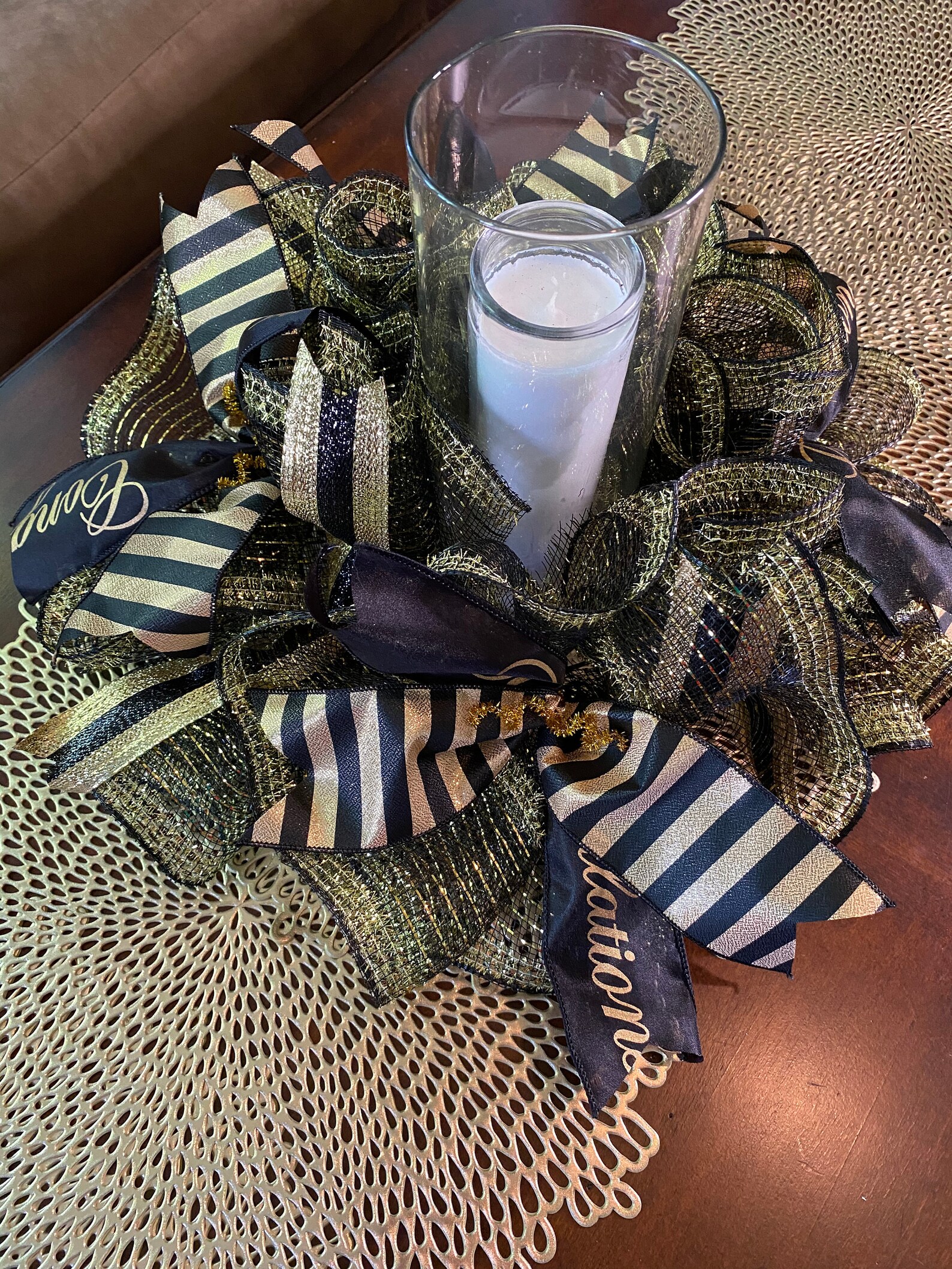 Graduation Candle Holdergraduation Centerpiecegraduation | Etsy