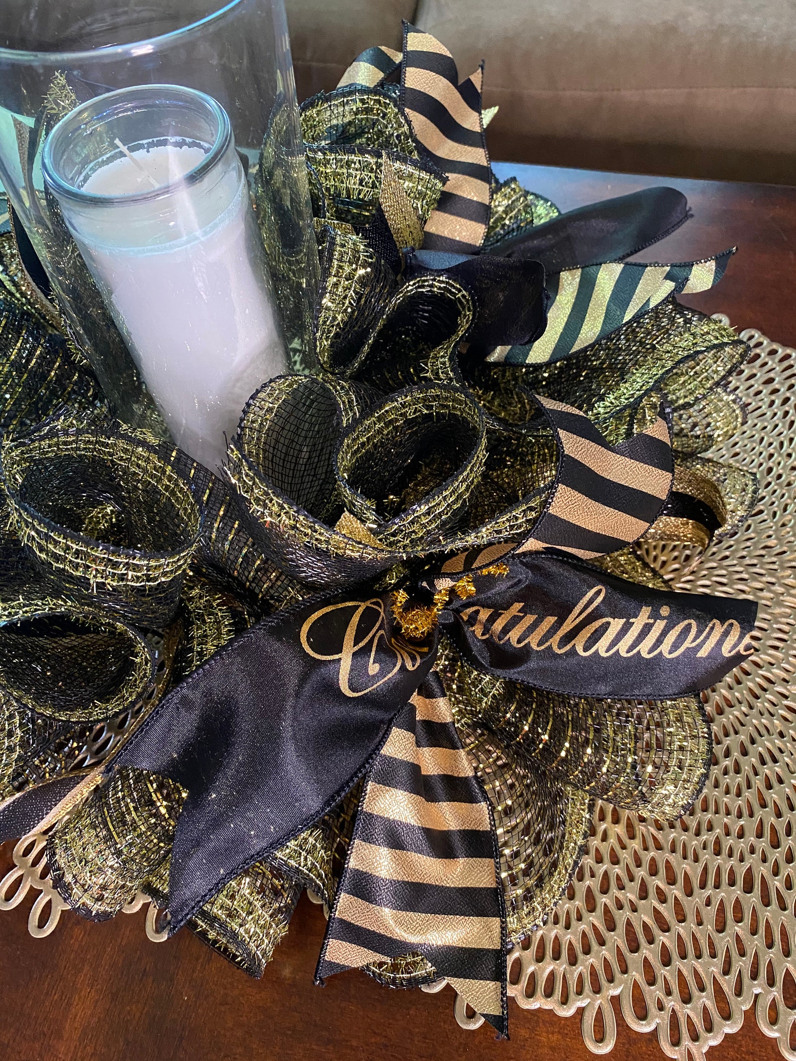 Graduation Candle Holdergraduation Centerpiecegraduation | Etsy