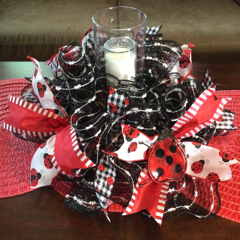 Ladybug Centerpiece - Etsy