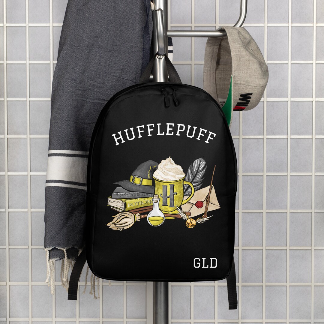 Personalized Hogwarts Hufflepuff Inspired Backpack: Carry Your Magic in ...