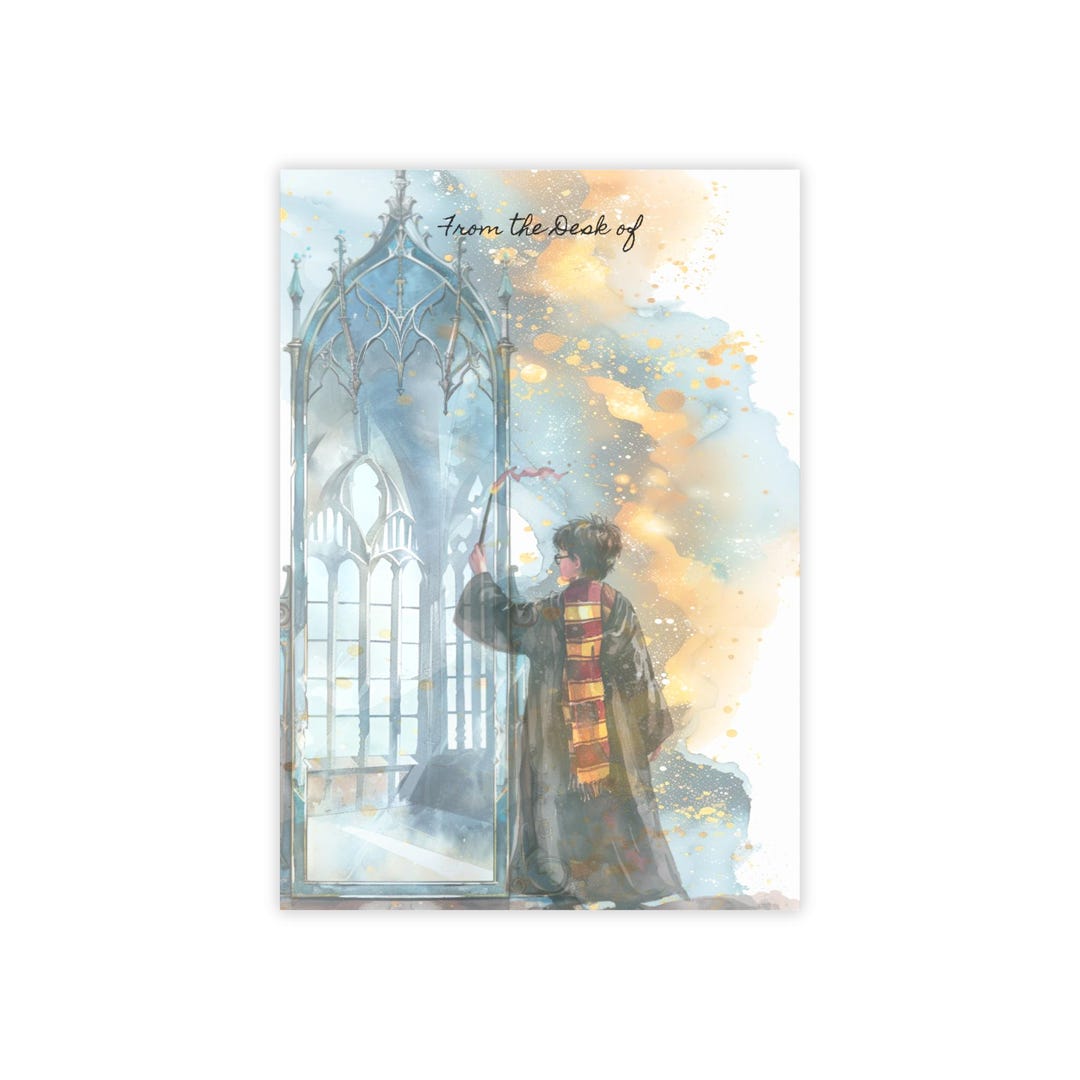 Wizard School Custom Magical Post-it® Note Pads 4"x6" Wizardly World ...