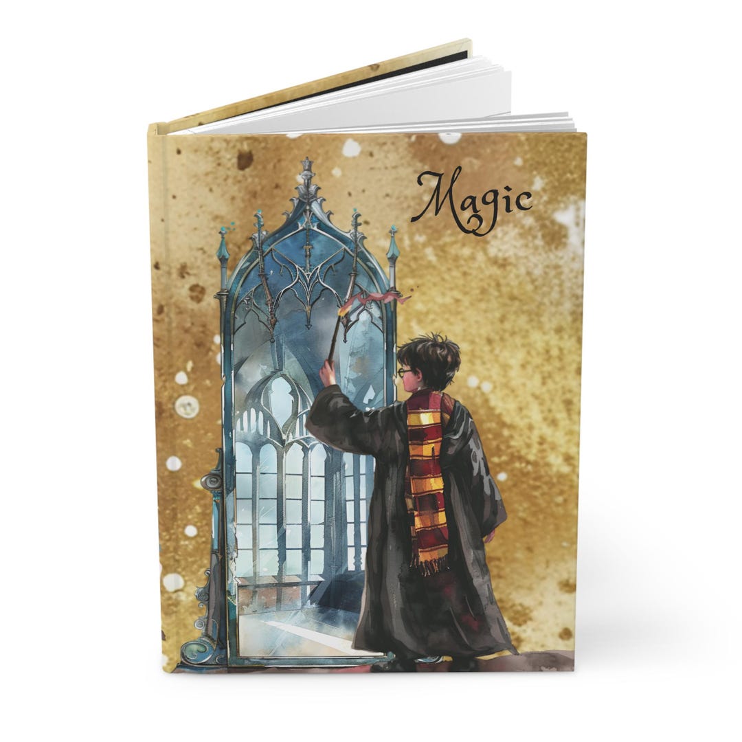 Wizard School Boy Notebook Journal Magical Home Work Station Best Gift ...