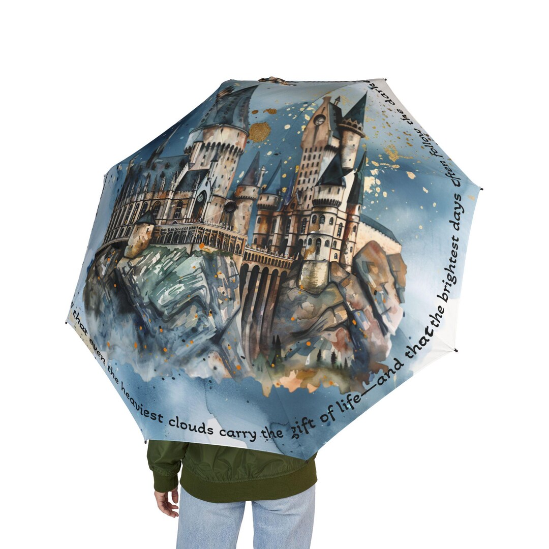 Celestial Moon & Stars Umbrella: Wizarding World Gift - Etsy