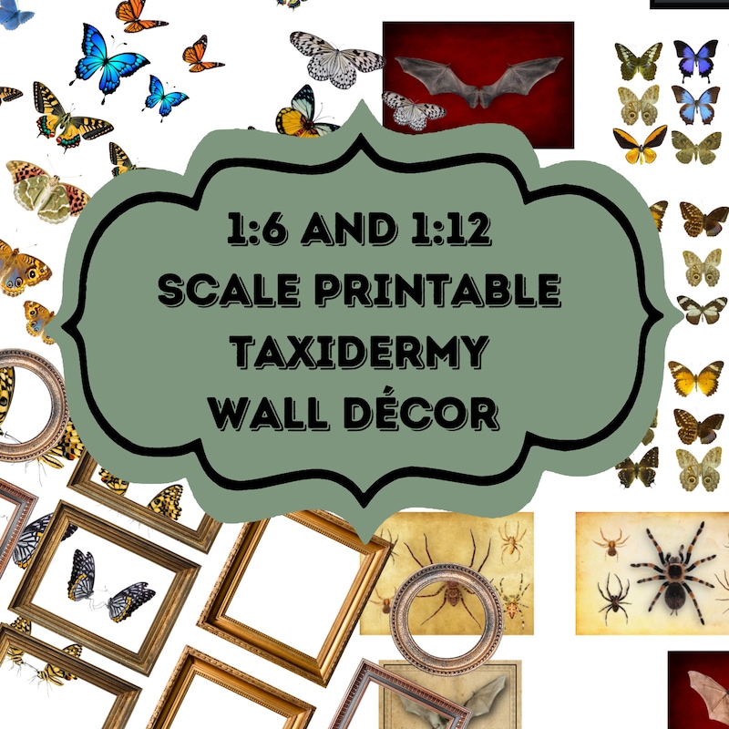 1/12 Scale Bats - Etsy UK