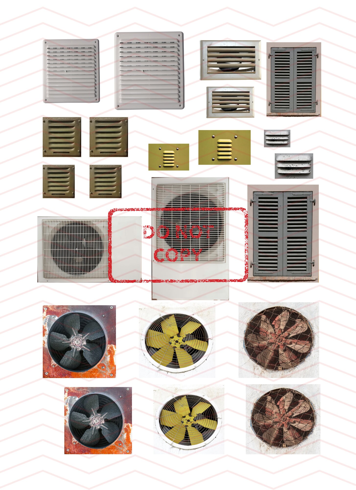 1:12 Inkjet PRINTABLE , Scale Vents, Outlets, Light Switches (US and UK ...