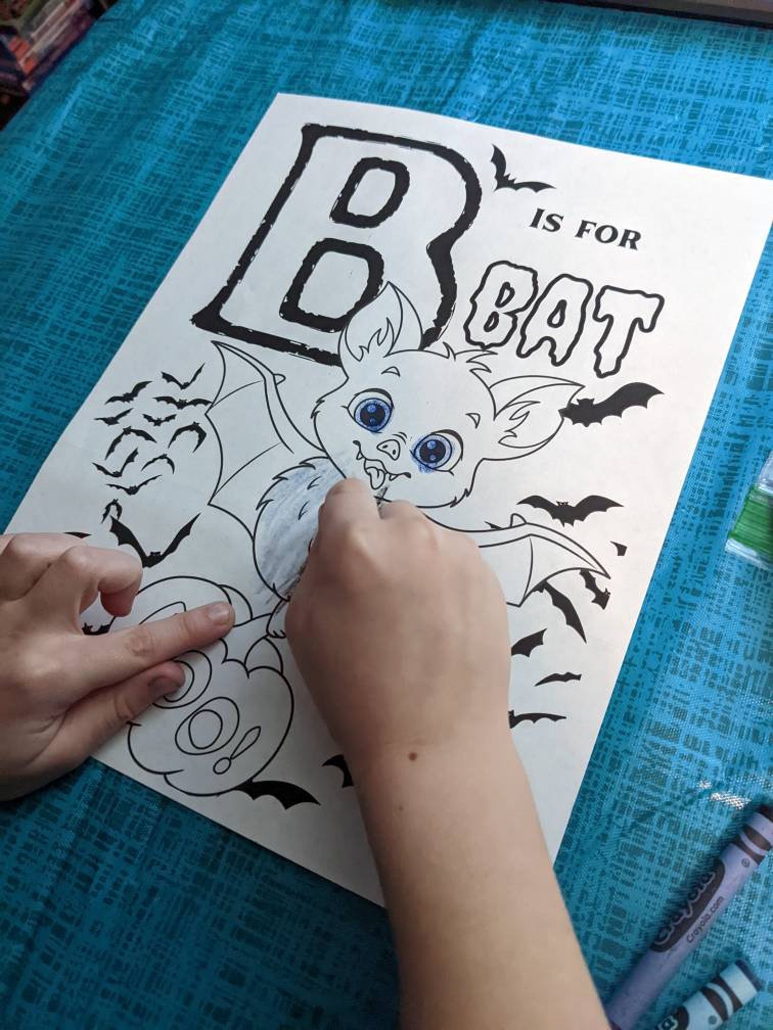 Halloween A-Z Printable Coloring Pages, Fun Halloween Printable for ...