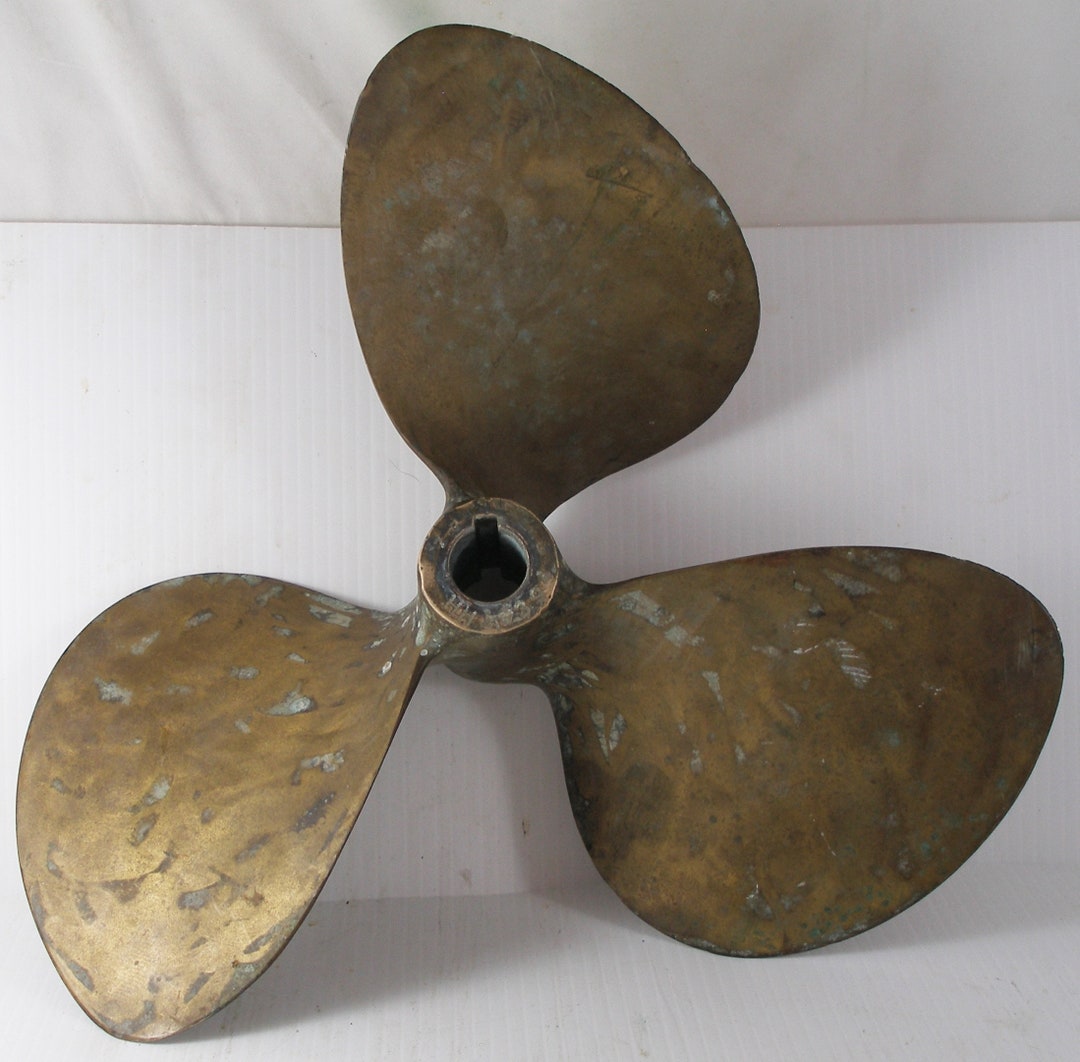 Antique Bronze Nautical Propeller 16 Columbian Bronze - Etsy
