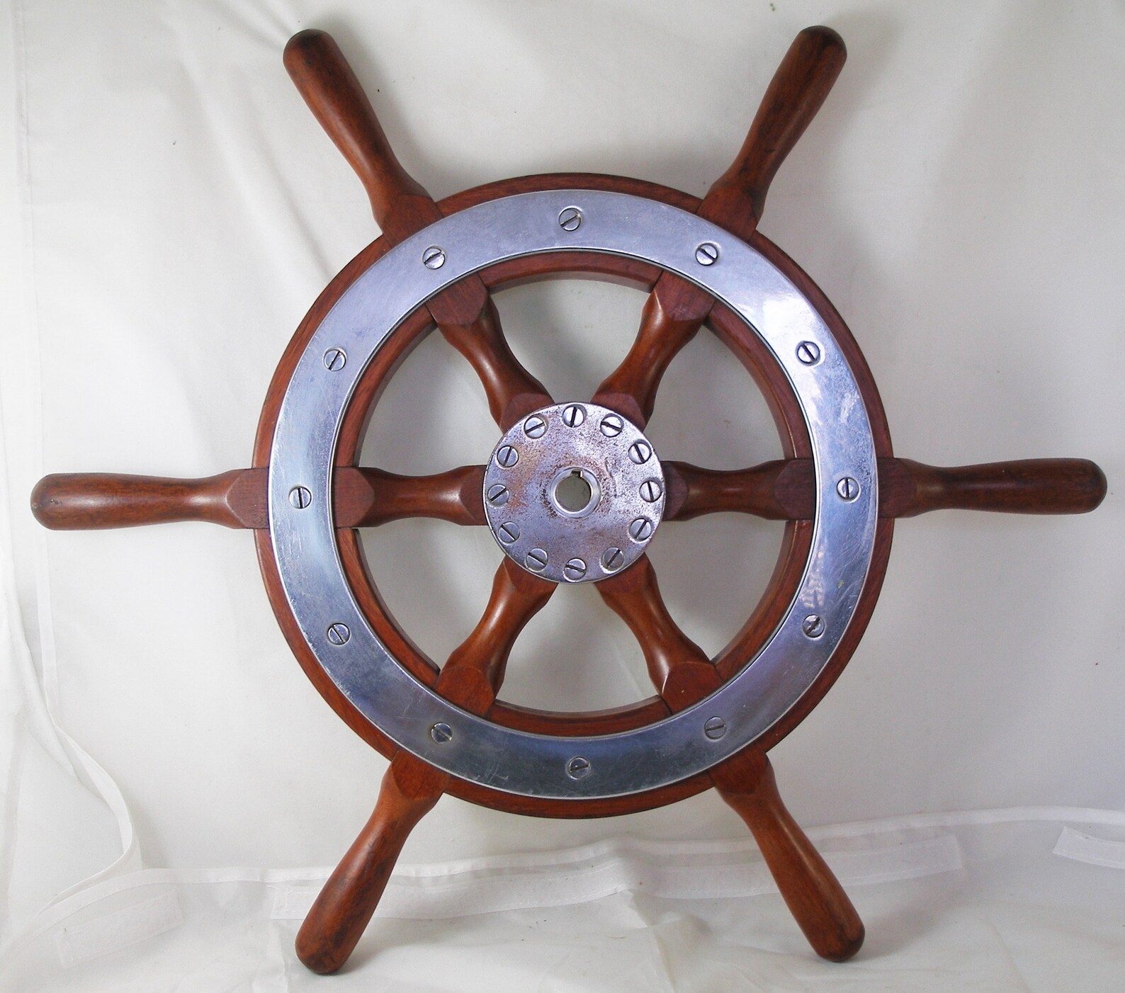 Antique salvaged Helm Wheel Ship wheel 23 custom | Etsy