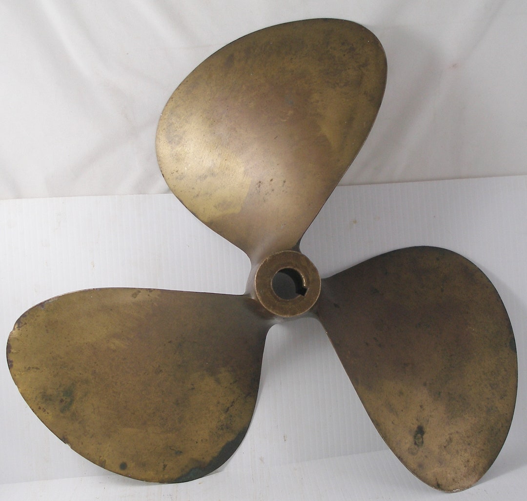 Antique Bronze Propeller, 19-LH 17, Michigan Wheel Marine, Federal Equi ...