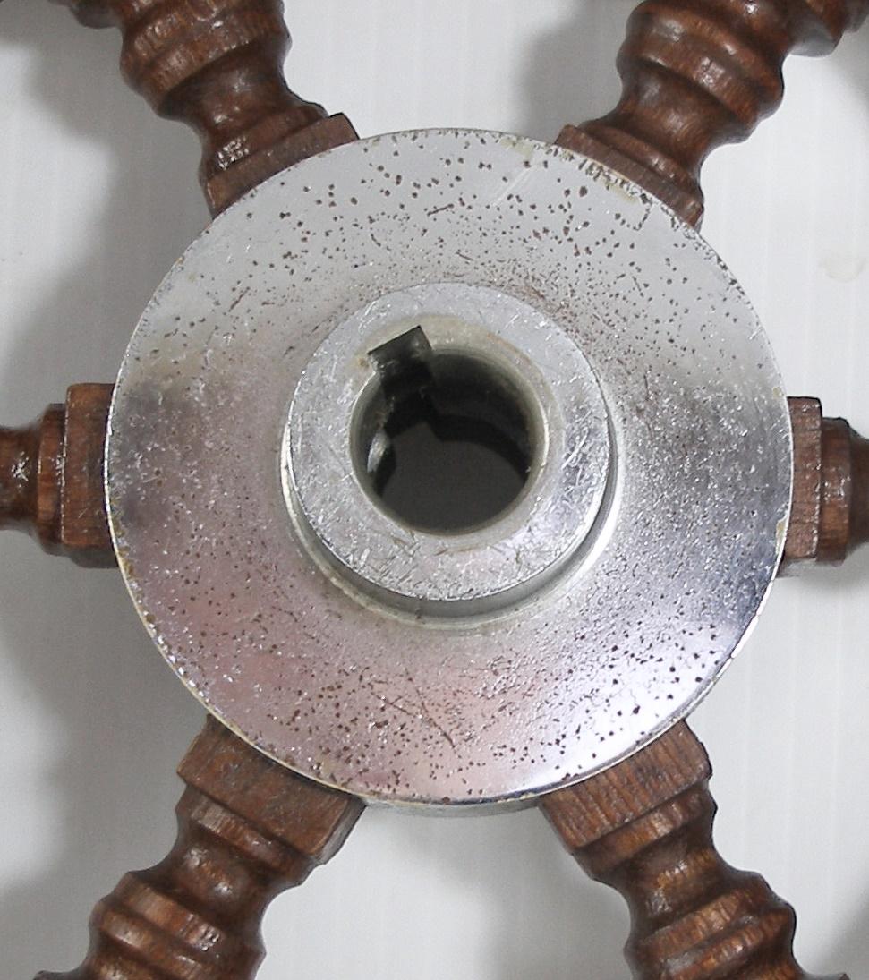 Antique Mahogany Helm Ship Wheel 17.5" , 1970's. Nautical Gift - Etsy