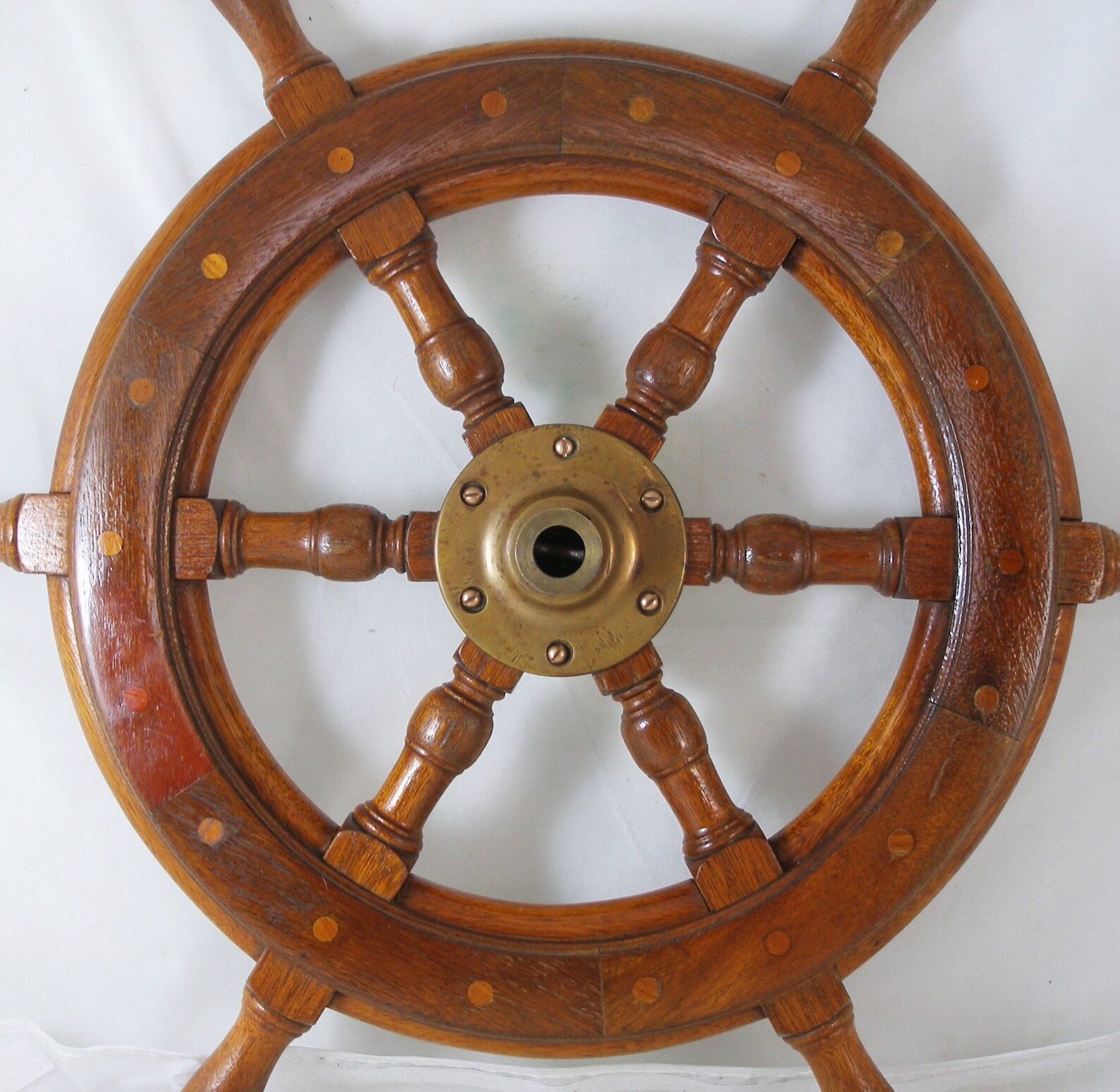 Antique salvaged Helm Wheel Ship wheel 24 Mahogany Helms | Etsy