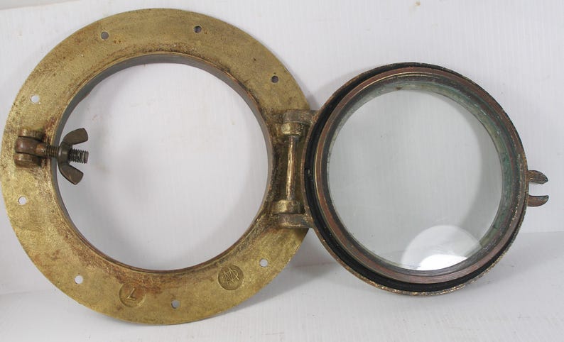Vintage Bronze Porthole, Wilcox Crittenden WC # 7, 1950's Era ...