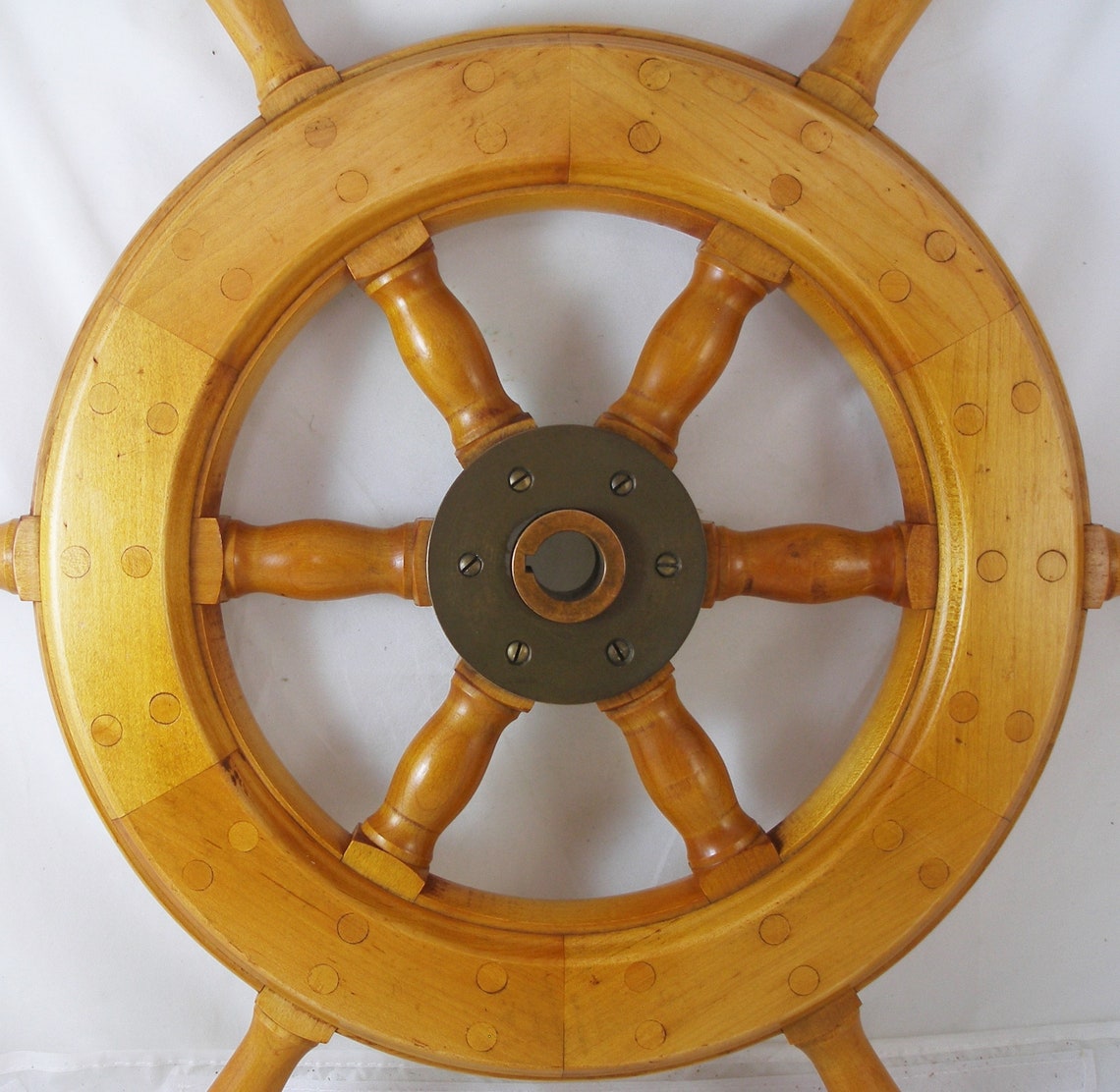 Antique salvaged Helm Wheel Ship wheel 24 Teak Helms | Etsy