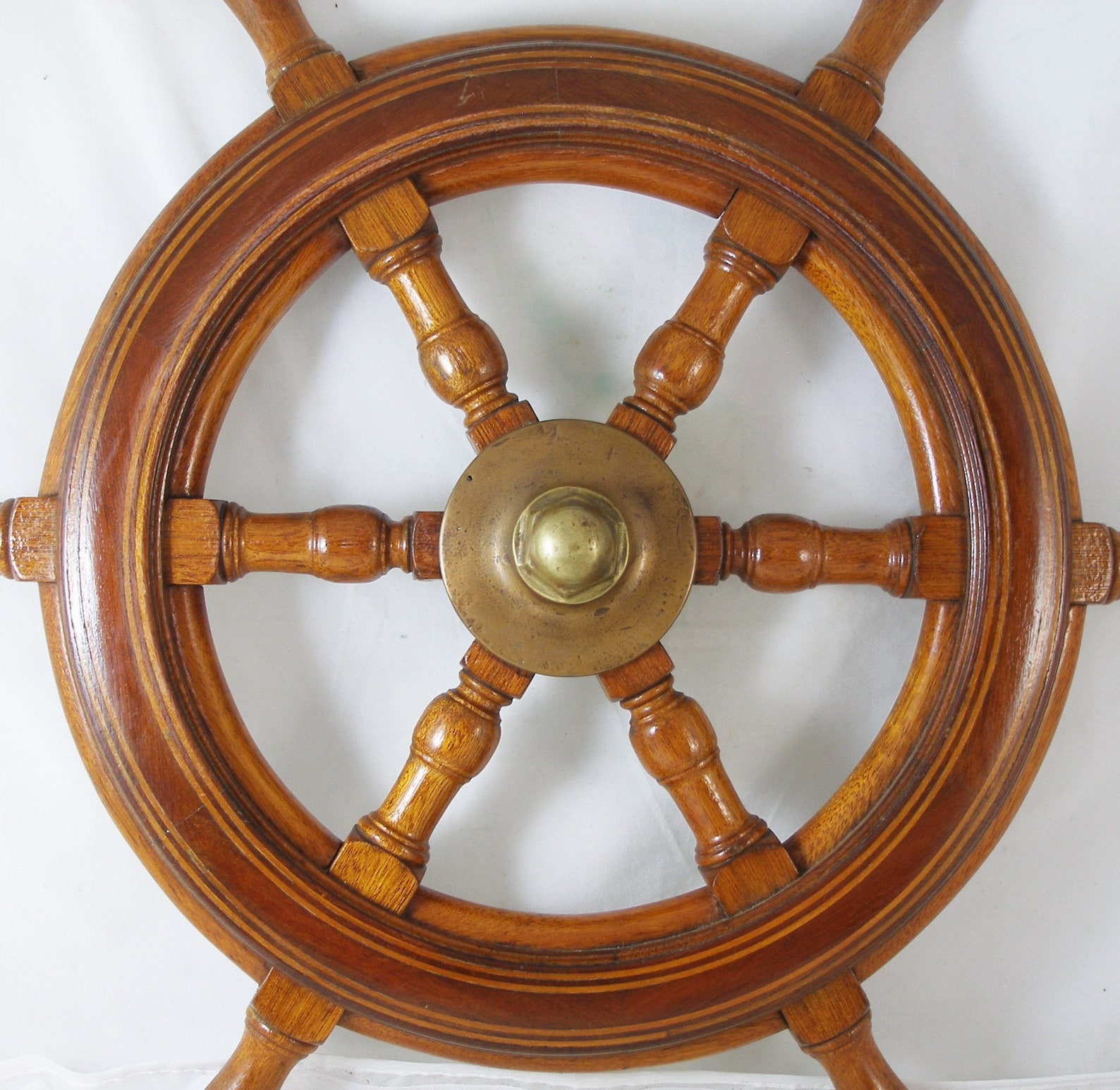 Antique salvaged Helm Wheel Ship wheel 24 Mahogany Helms | Etsy