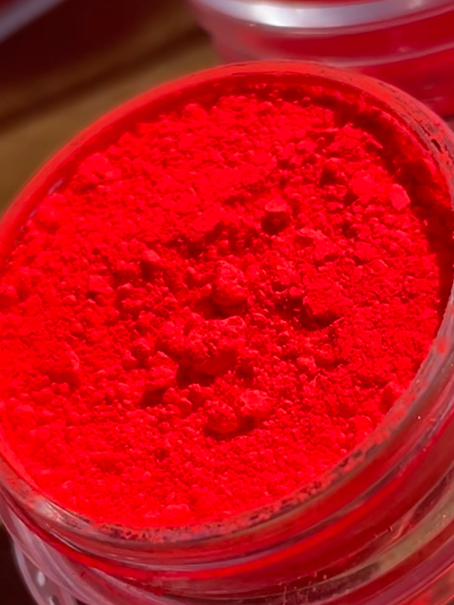 SUPER BRIGHT UV Glow Neon Red Eyeshadow Palette - Etsy