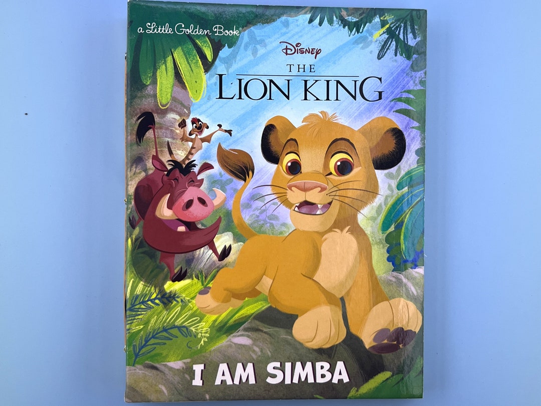 Little Golden Book Lion King / I Am Simba Junk Journal KIT - Etsy