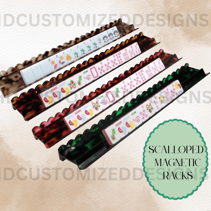 Mahjong Racks With Bag - Etsy
