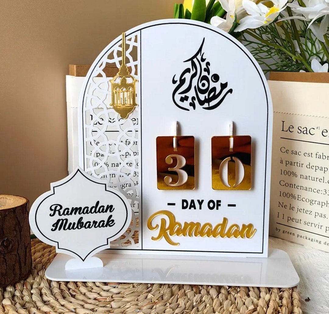 Day of Ramadan Sign, Ramadan Tracker, Ramadan Suhoor, Iftar Timing ...