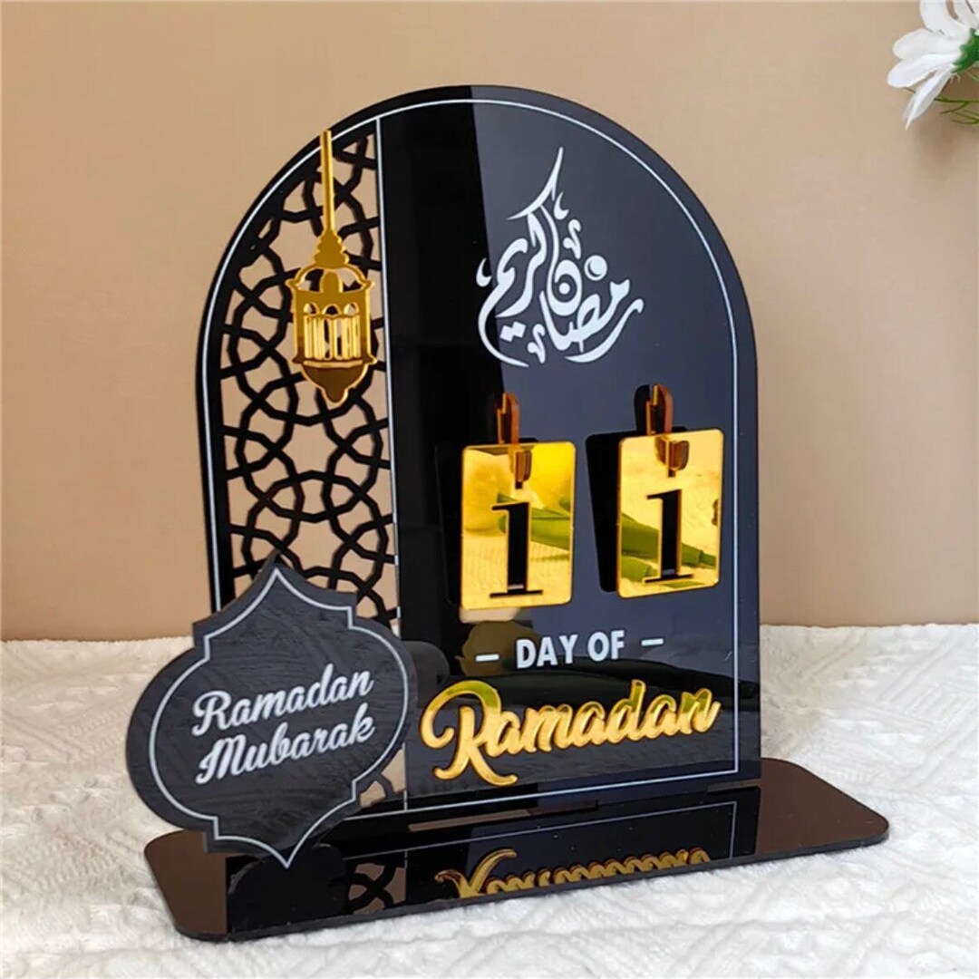 Day of Ramadan Sign, Ramadan Tracker, Ramadan Suhoor, Iftar Timing ...
