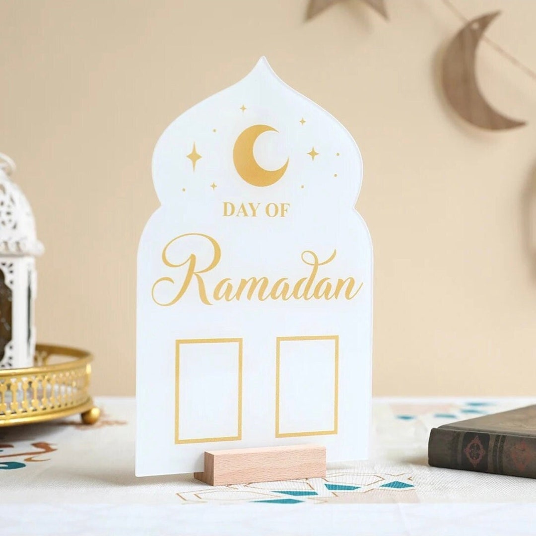 Day of Ramadan Sign, Ramadan Tracker, Ramadan Suhoor, Iftar Timing ...