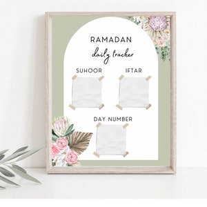 EDITABLE Ramadan Sign, Iftar Timetable Ramadan Timetable, Ramadan Decor ...