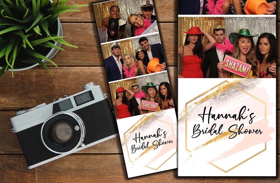 EDITABLE Photo Booth Template, Photo Booth Template, Customized Photo ...